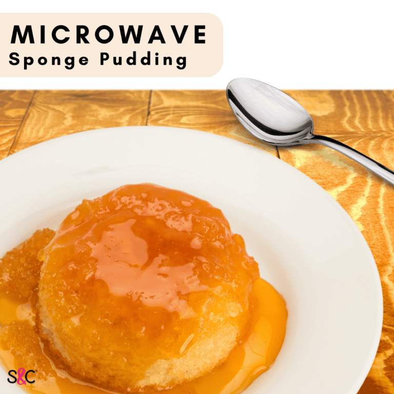 Microwave Sponge Pudding | Sugar and Crumbs